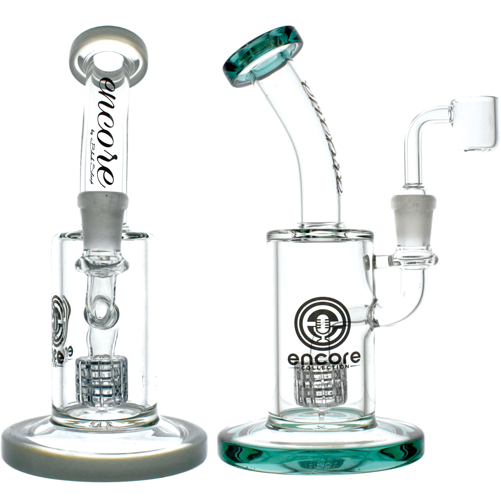 9'' 50x5 w/ Fixed Barrel Perc & Color Accents – Black Sheep Wholesale